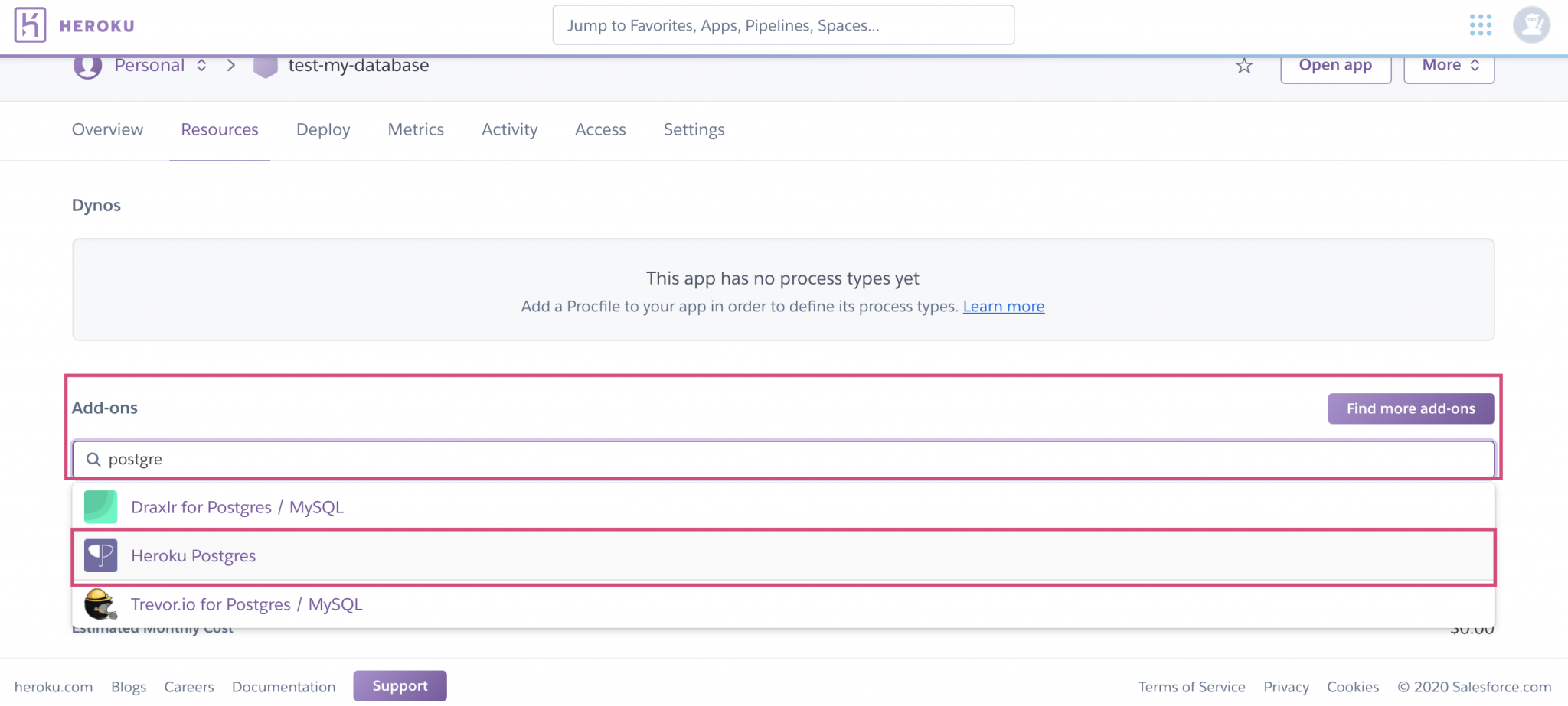 Herokuでpostgresqlのサーバーを無料で作るやり方 直接アクセスしてテーブルを作る方法 