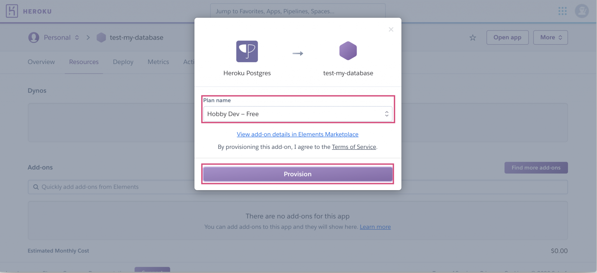 HerokuでPostgreSQLのサーバーを無料で作るやり方 | 直接アクセスしてテーブルを作る方法